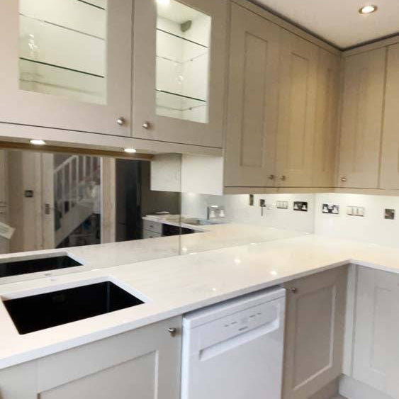 Antique Toughened Mirror Splashbacks – Splashbacks 4U